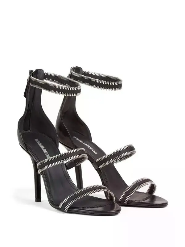Dsquared2 Stud-embellished Leather Sandals
