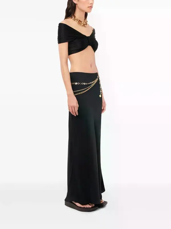 Rabanne Off-shoulder Draped Top