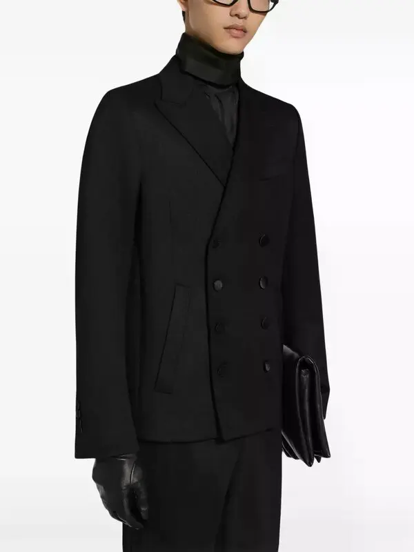 Dolce & Gabbana Wool Blazer - Black