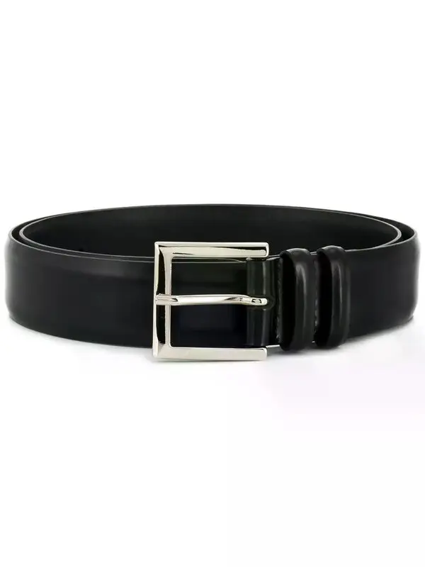 Orciani Classic Buckle Belt - Black