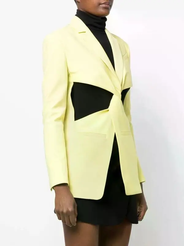 Coperni Cut-out Twisted Blazer