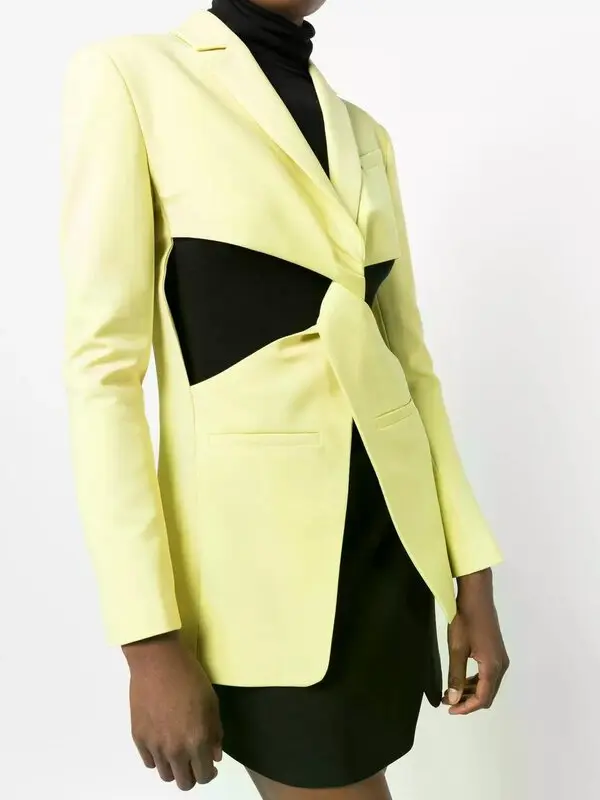 Coperni Cut-out Twisted Blazer