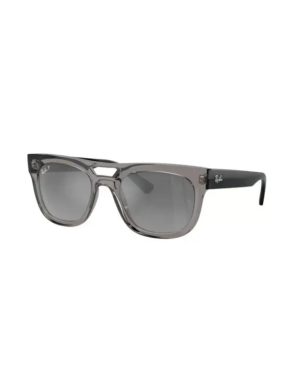 Ray-ban Phil Logo-lettering Sunglasses - Grey