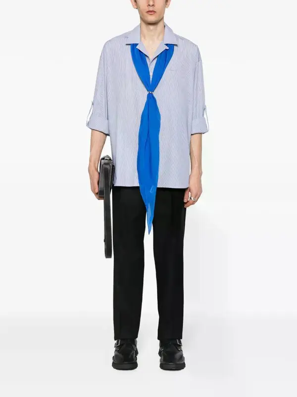 Fendi Virgin Wool Straight-leg Trousers