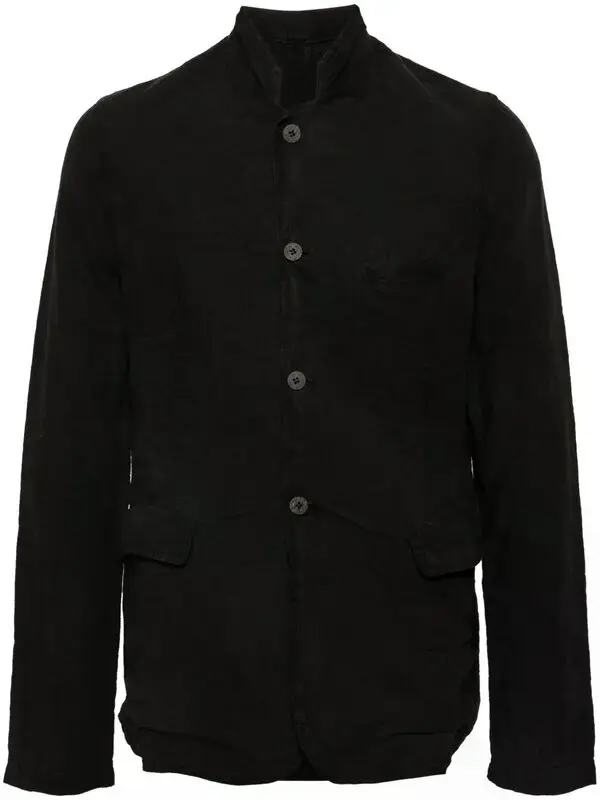 POÈME BOHÉMIEN Linen Shirt Jacket