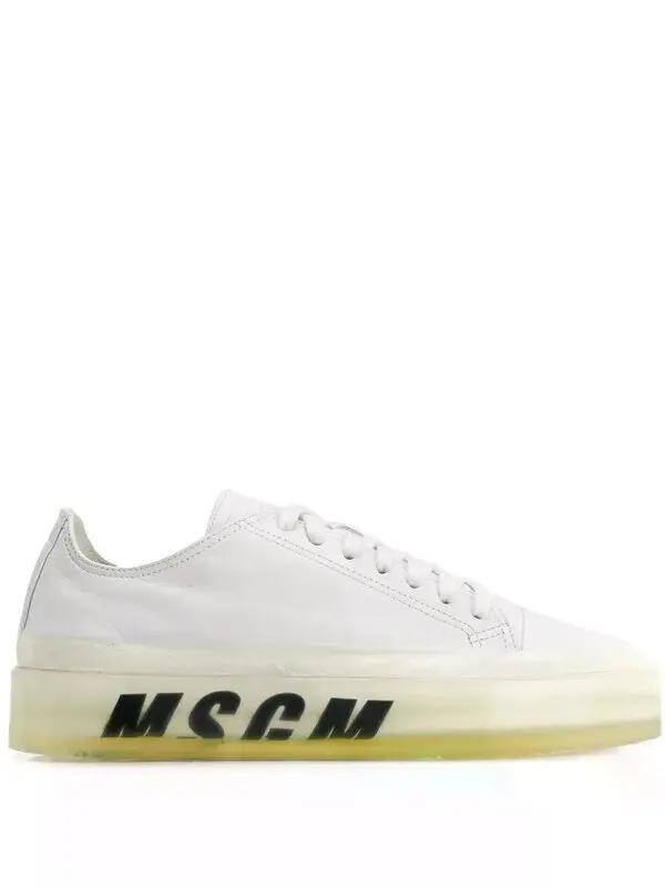 MSGM Oversized Sole Sneakers