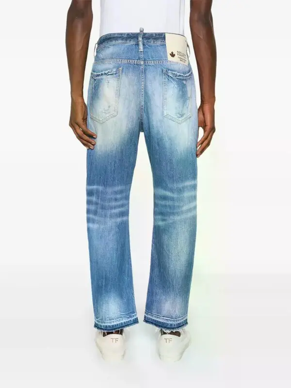 Dsquared2 Bleached Denim Jeans