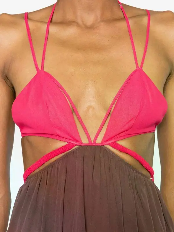 NENSI DOJAKA Cut-out Mini Dress