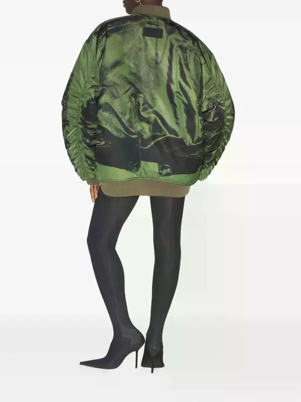 JEAN PAUL GAULTIER Trompe L'oeil Bomber Jacket