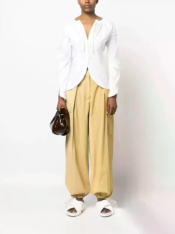 Colville High-waisted Cargo Trousers