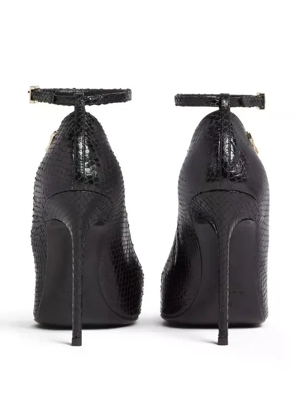 Dsquared2 Snakeskin-effect Leather Pumps