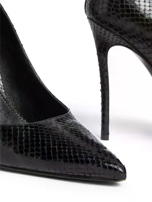 Dsquared2 Snakeskin-effect Leather Pumps