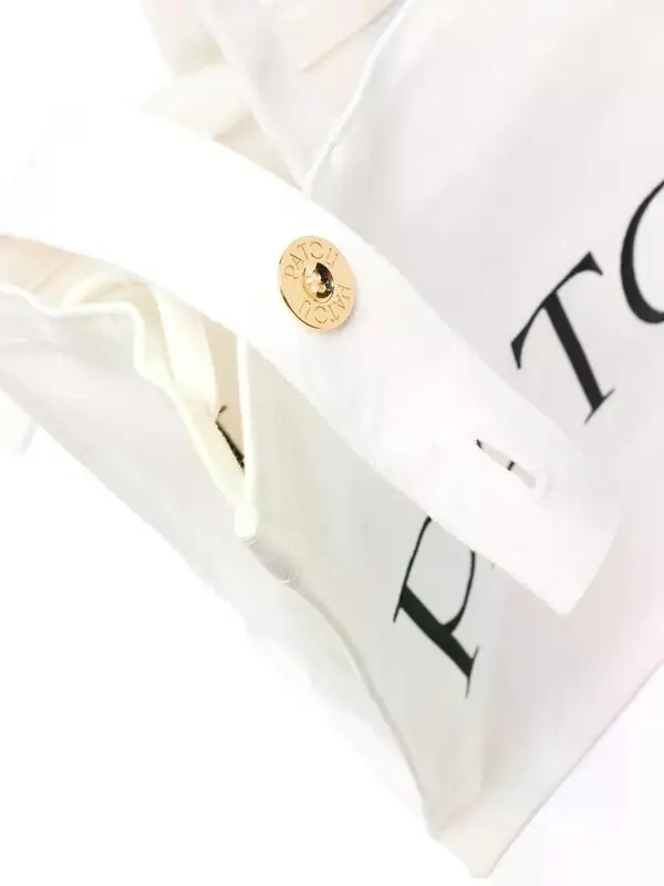 PATOU Canvas Tote Bag - Neutrals