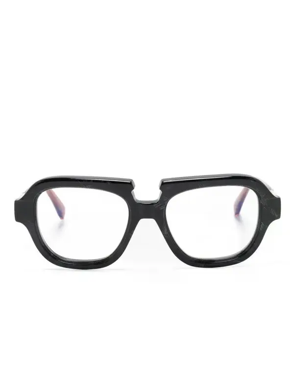 KUBORAUM S5 Square-frame Glasses - Black