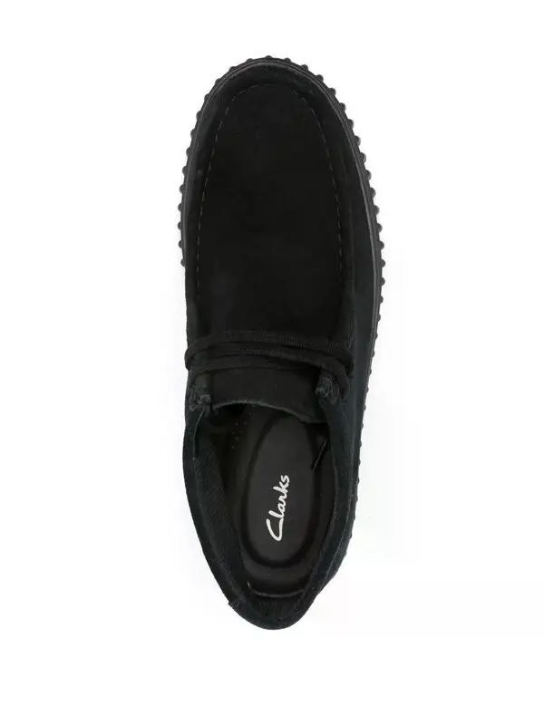 Clarks Torhill Hi Suede Boots - Black