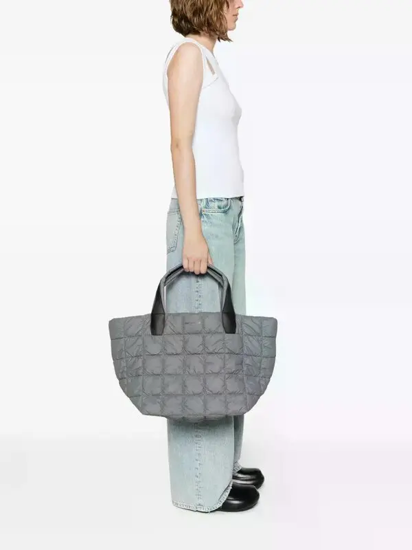 VEECOLLECTIVE Padded Tote Bag - Grey