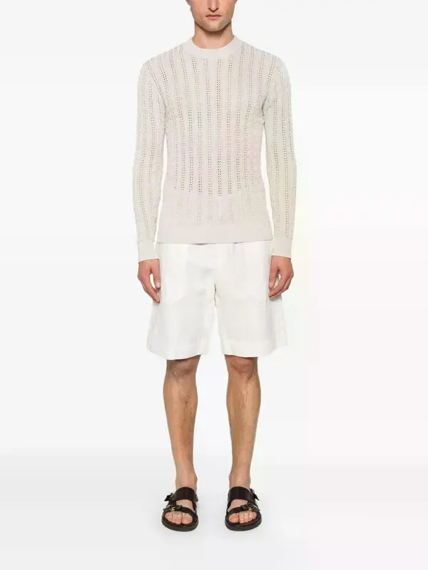 Eleventy Open-knit Sweater