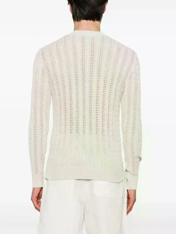 Eleventy Open-knit Sweater