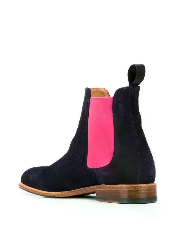 SCAROSSO Chelsea Colour-block Boots