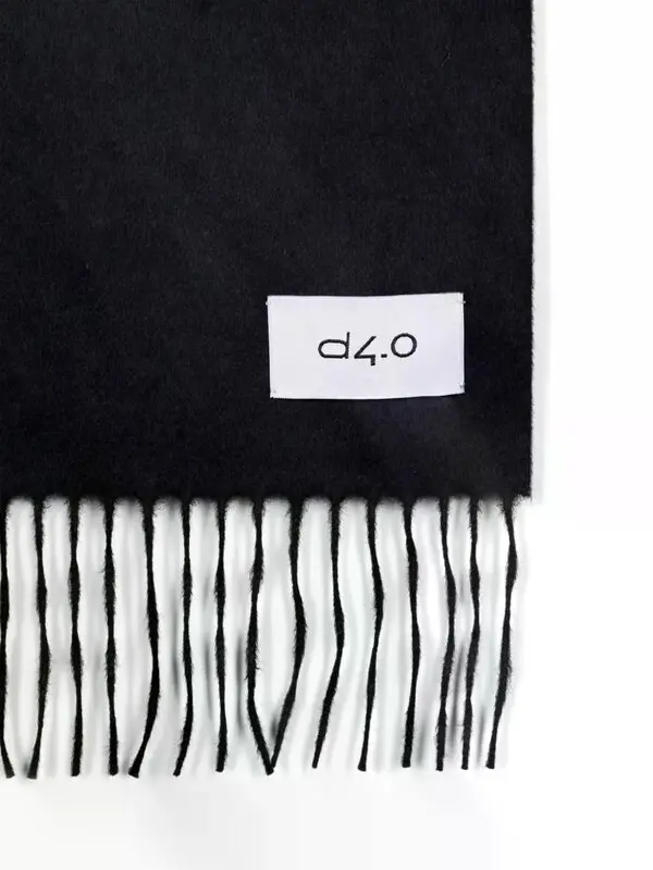 D4.0 Logo-patch Scarf - Blue
