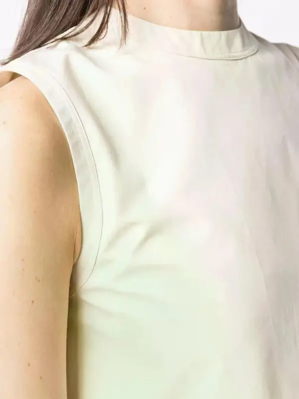 JIL SANDER Sleeveless Cotton Top