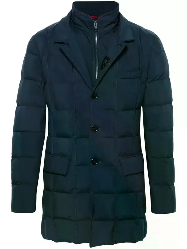 FAY Double-front Down Jacket - Blue