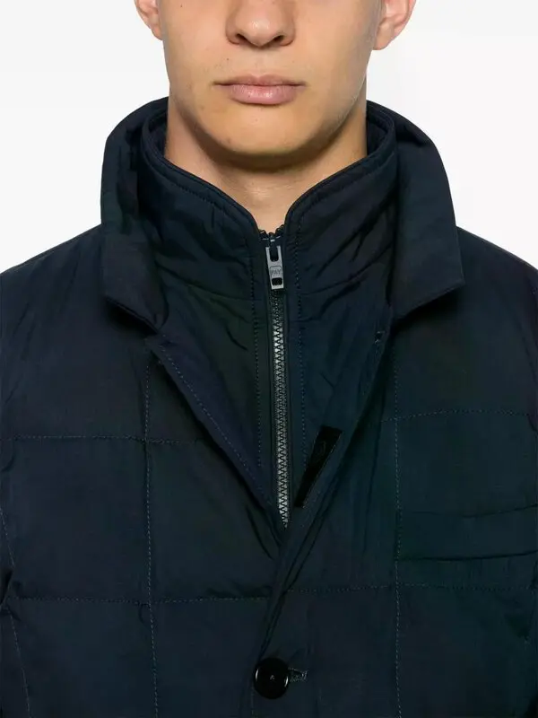 FAY Double-front Down Jacket - Blue