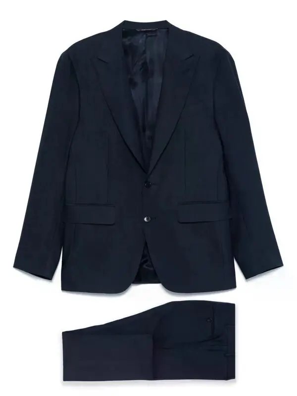 Canali Single-breasted Suit - Blue