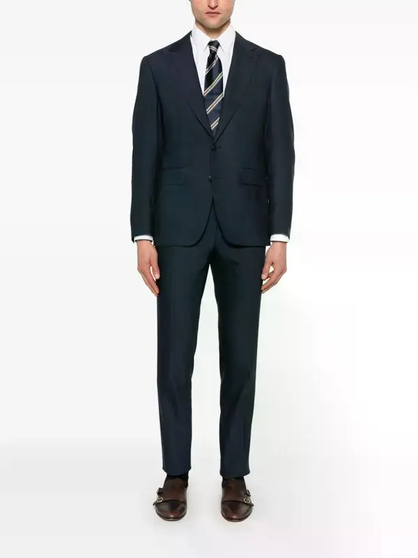 Canali Single-breasted Suit - Blue