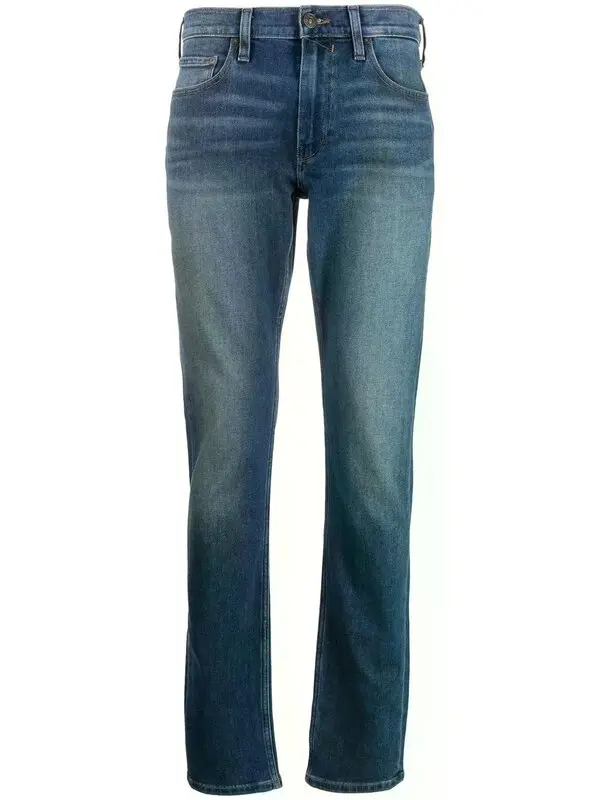 Paige Lennox Markley Slim-cut Jeans - Blue