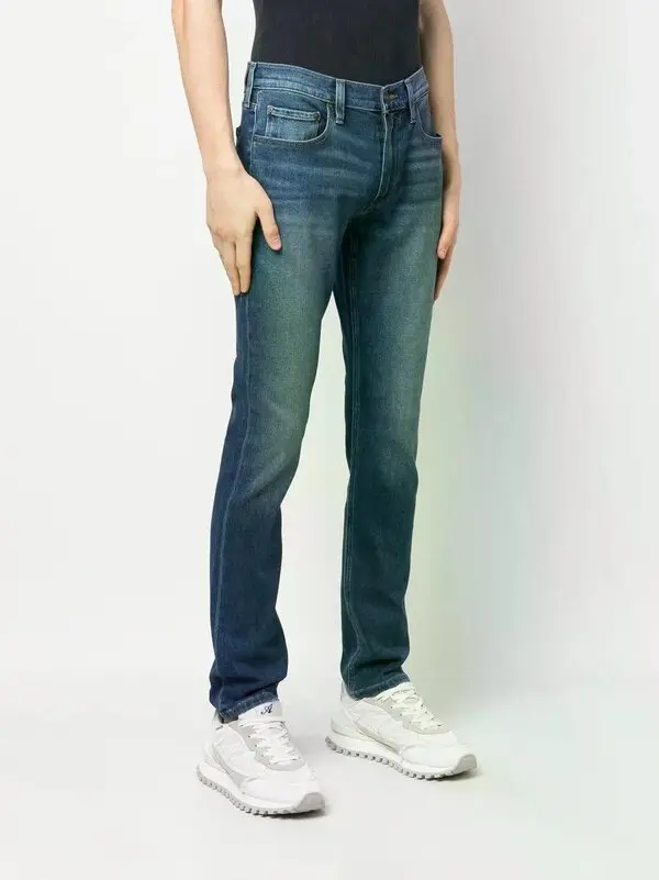 Paige Lennox Markley Slim-cut Jeans - Blue