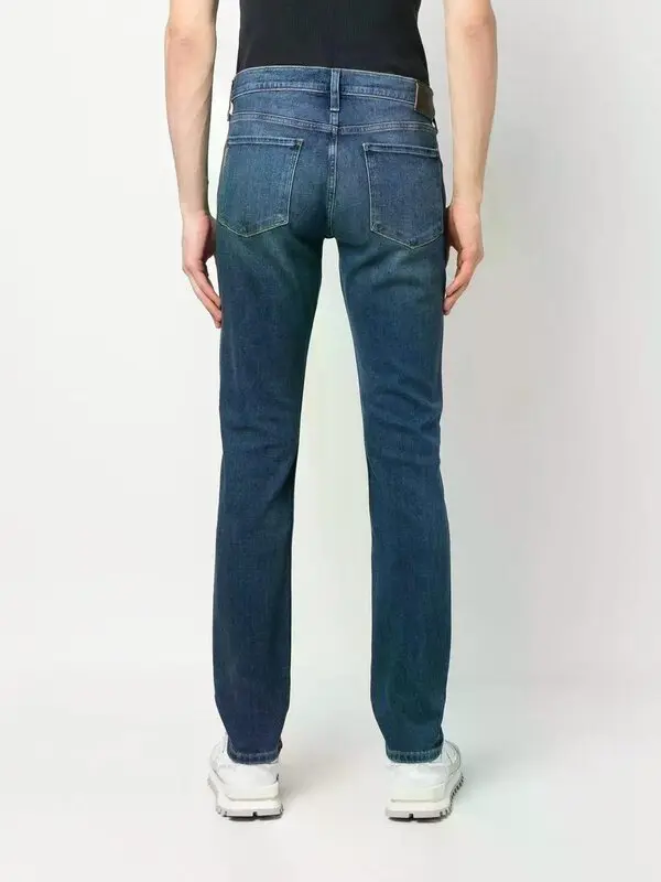 Paige Lennox Markley Slim-cut Jeans - Blue