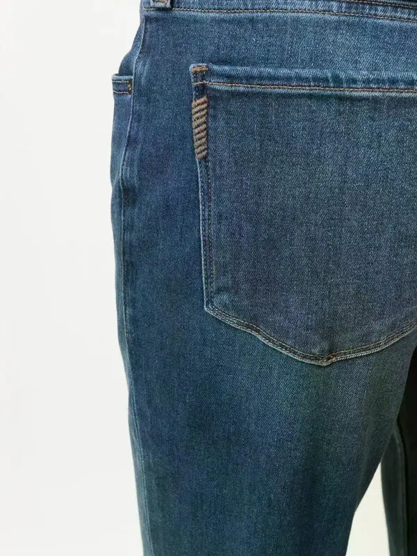 Paige Lennox Markley Slim-cut Jeans - Blue