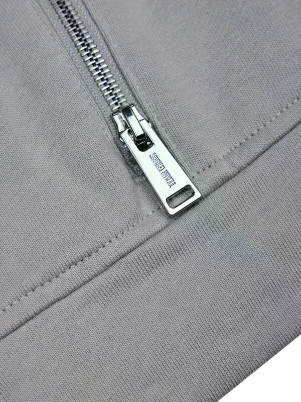 TEAM WANG DESIGN Logo-print Cropped Track Jacket