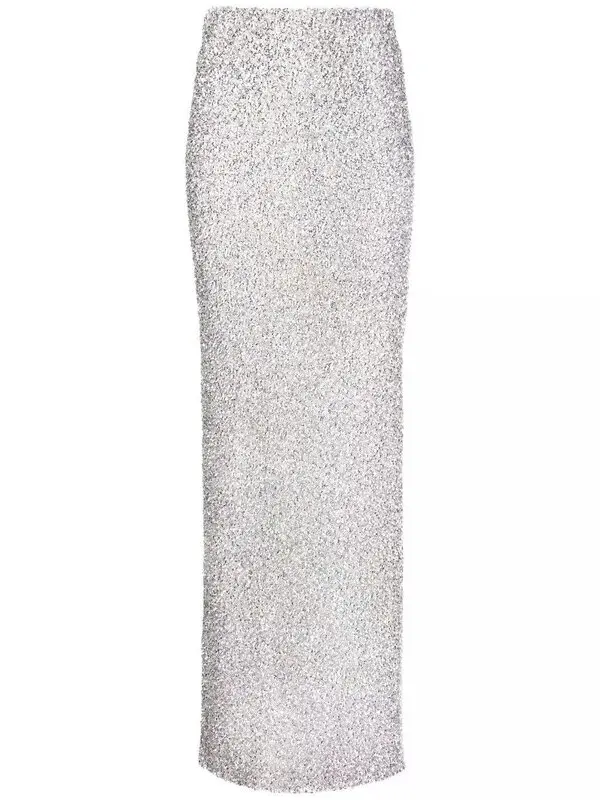 Coperni Crystal-embellished Maxi Skirt