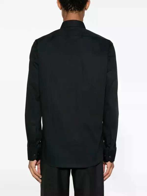 BOSS Classic-collar Poplin Shirt