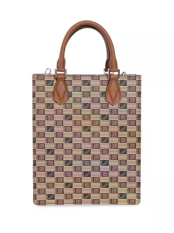 Moreau Monogram-print Tote Bag - Brown