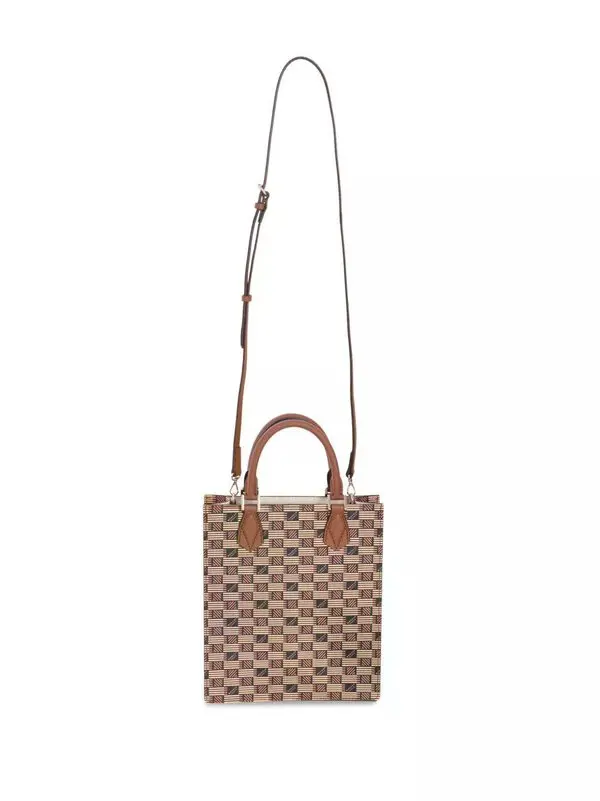 Moreau Monogram-print Tote Bag - Brown