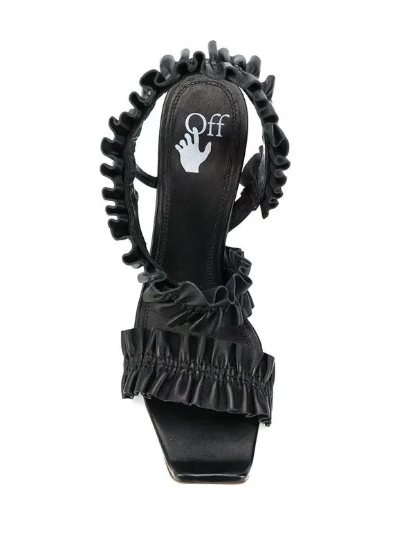 Off-White Allan Ruffle Sandals