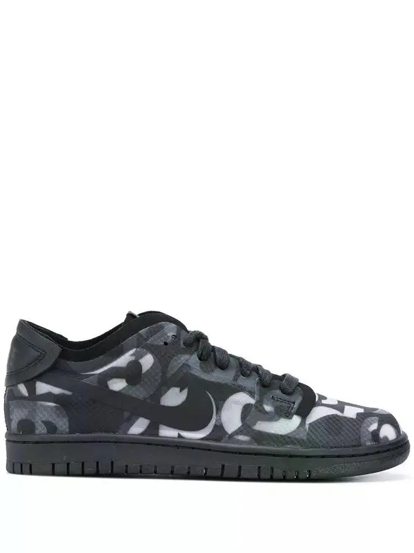 Nike X Comme Des Garçons Dunk Monogram Sneakers