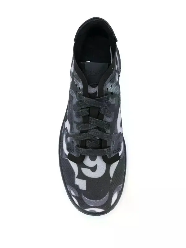 Nike X Comme Des Garçons Dunk Monogram Sneakers