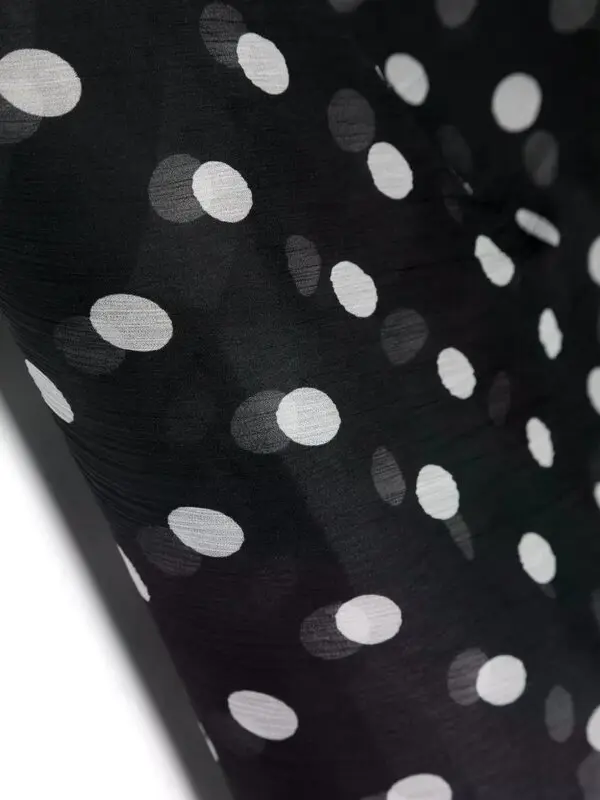 Dolce & Gabbana Polka-dot Silk Scarf