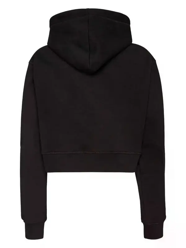 Dsquared2 Bead-embellished Cotton Hoodie