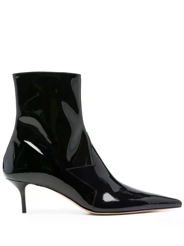 Coperni 65mm Star Cut-out Ankle Boots
