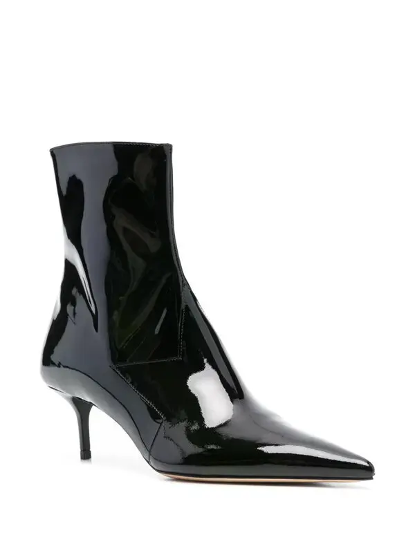 Coperni 65mm Star Cut-out Ankle Boots