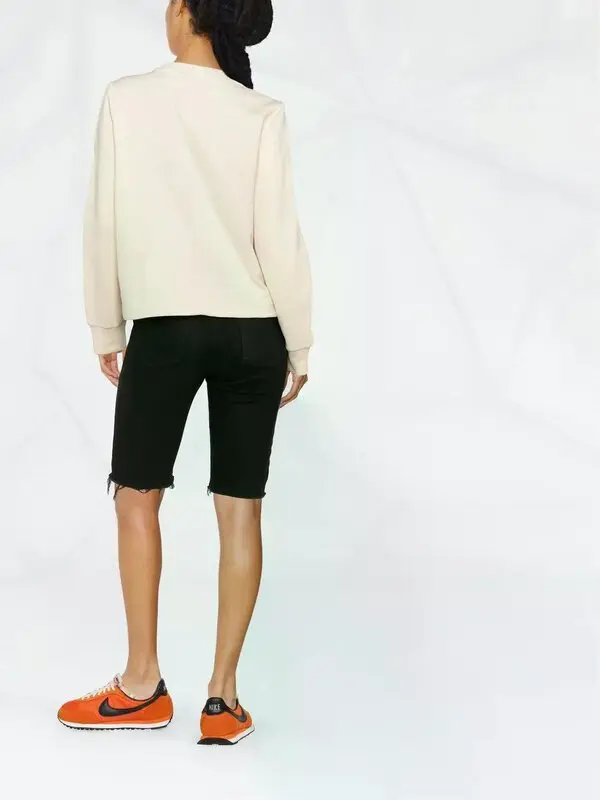 Calvin Klein Logo-print Crew Neck Sweatshirt
