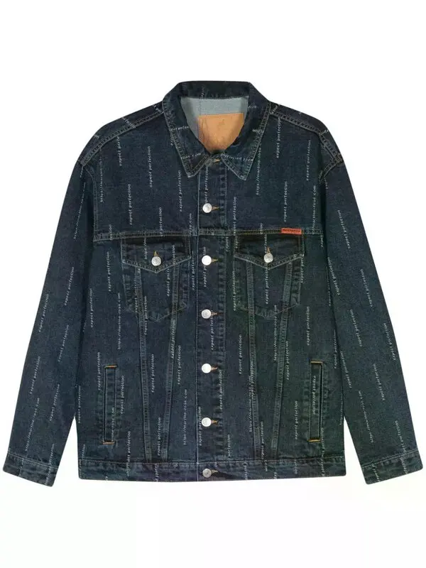 Martine Rose Embroidered Denim Jacket