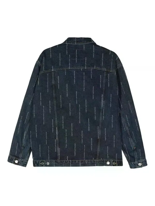 Martine Rose Embroidered Denim Jacket