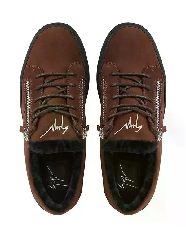 GIUSEPPE ZANOTTI Frankie Winter Low-top Sneakers - Brown