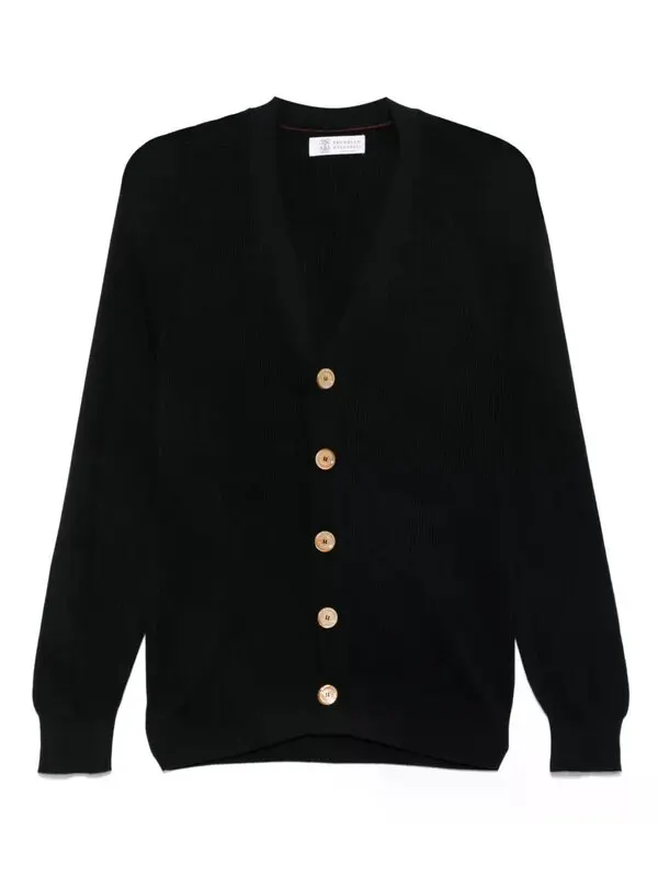 Brunello Cucinelli Ribbed Cardigan